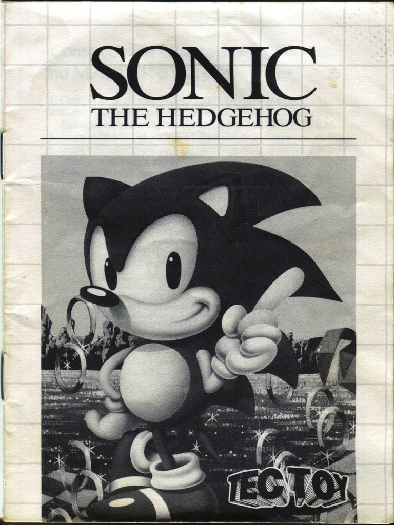 55 Sonic The Hedgehog Master System Manual Bra | PDF