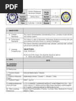 A Detailed Lesson Plan in Periodic Table of Elements | PDF | Chemical ...