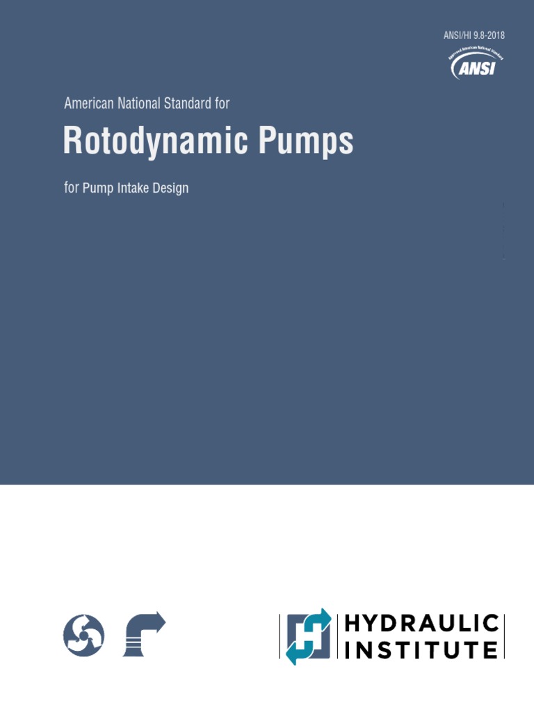 Rotodynamic Pumps: American National Standard For | PDF | All Rights ...