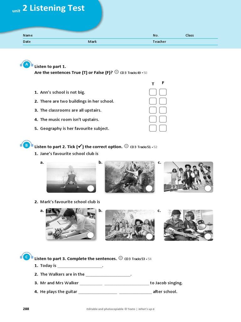 TEST Ing | PDF | Adjective | Language Mechanics