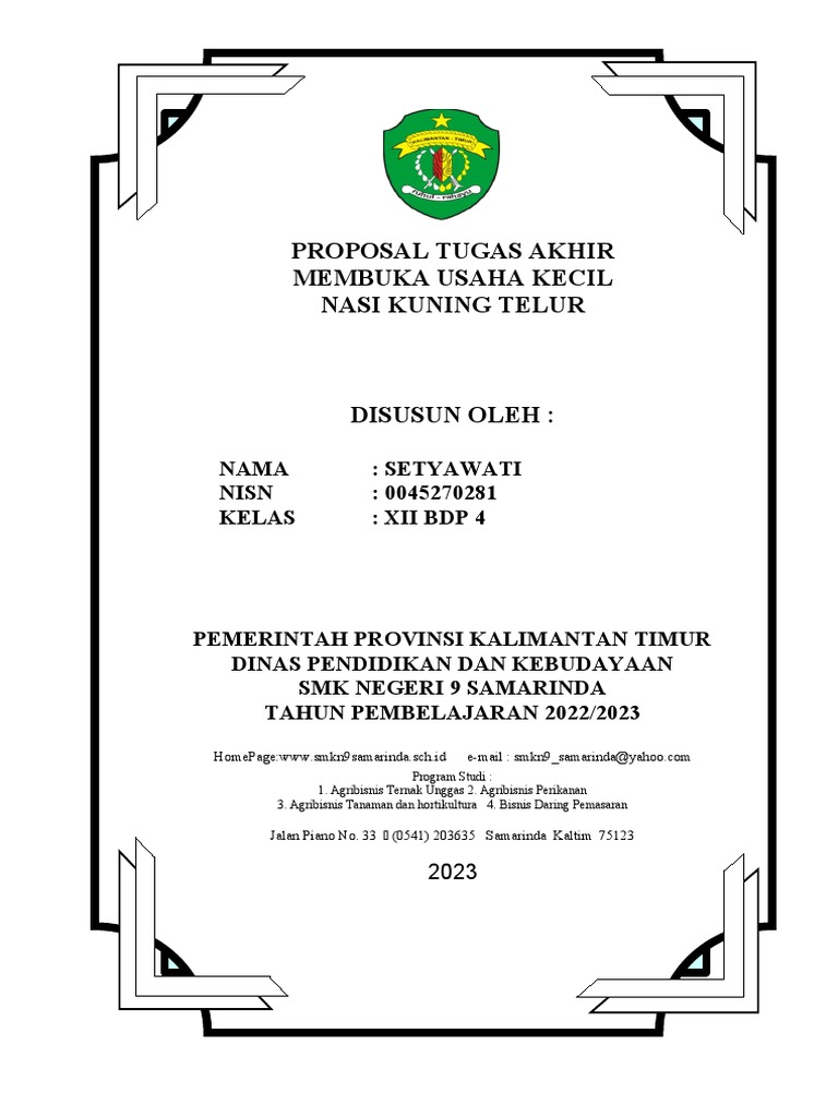 Usaha Kue Ilat Sapi di Samarinda | PDF | Bisnis