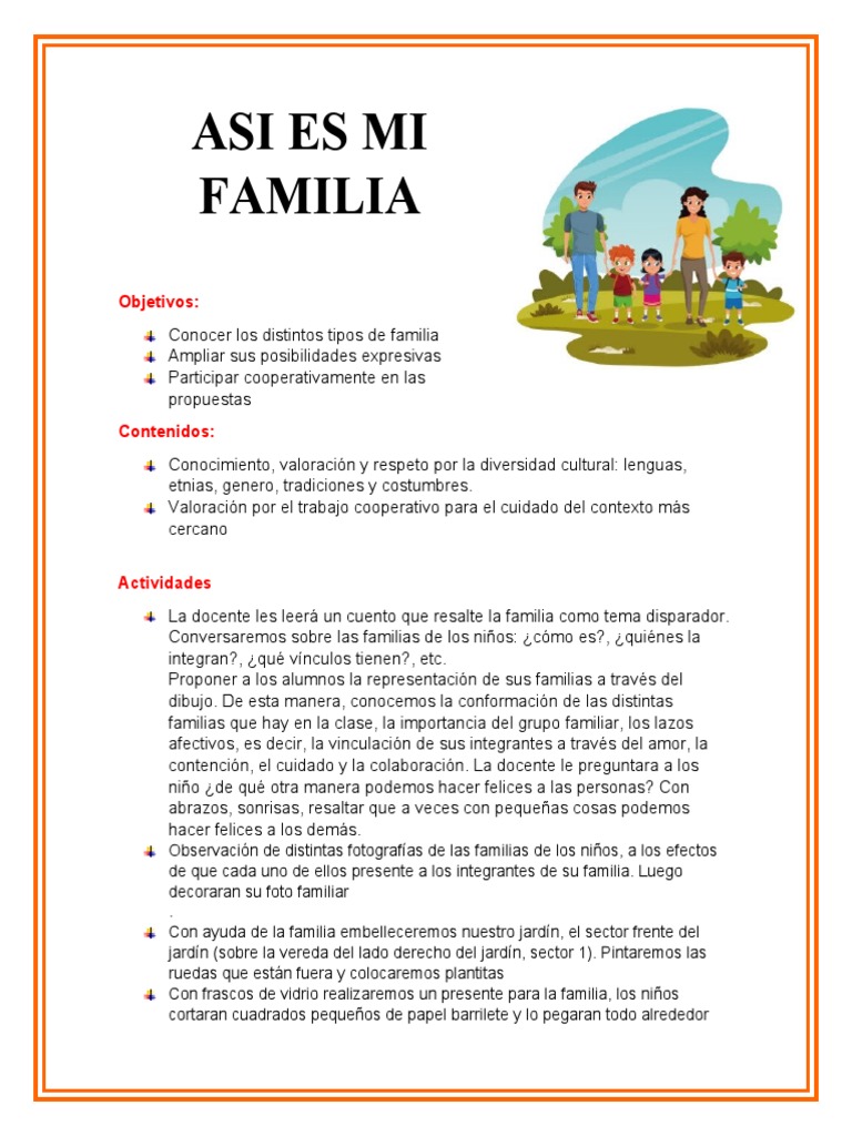 Asi Es Mi Familia | PDF