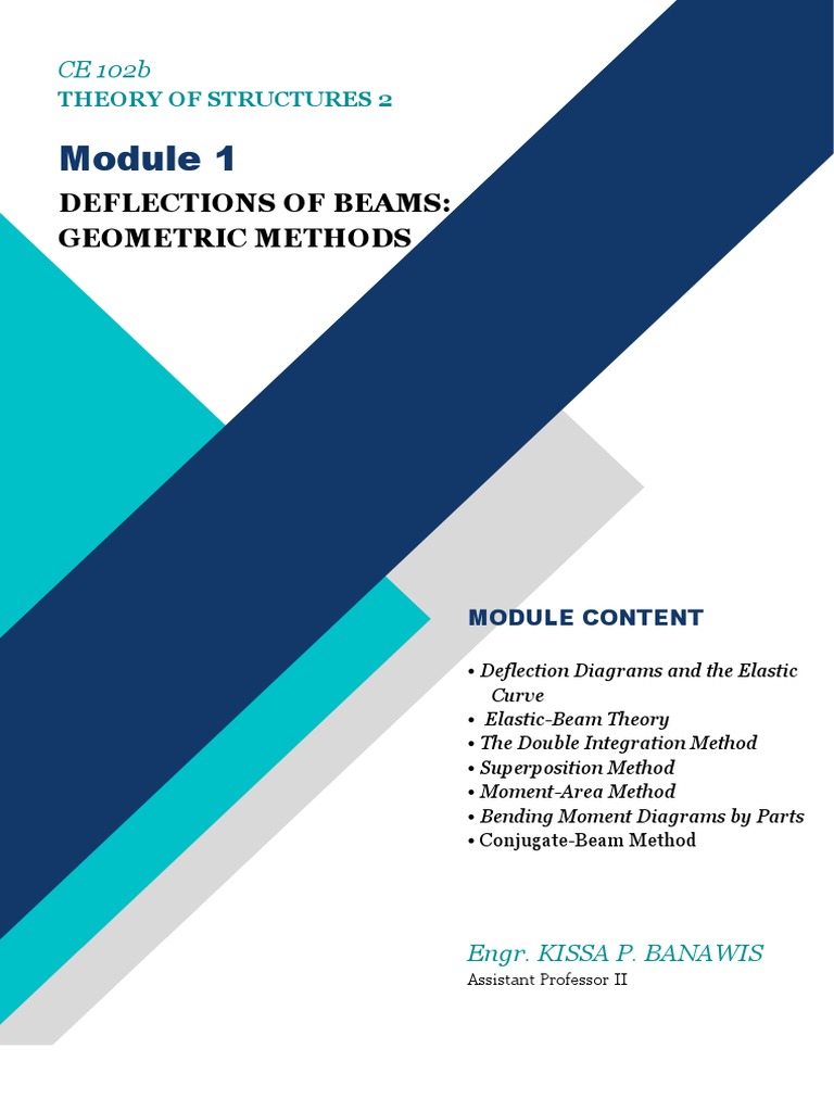Module 1 TOS 2 | PDF | Beam (Structure) | Bending