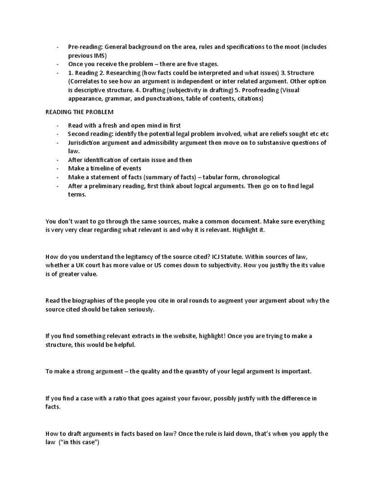 Drafting | PDF | Argument | Justice