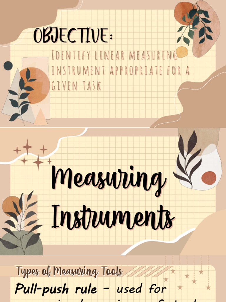 Select Measuring Instruments | PDF