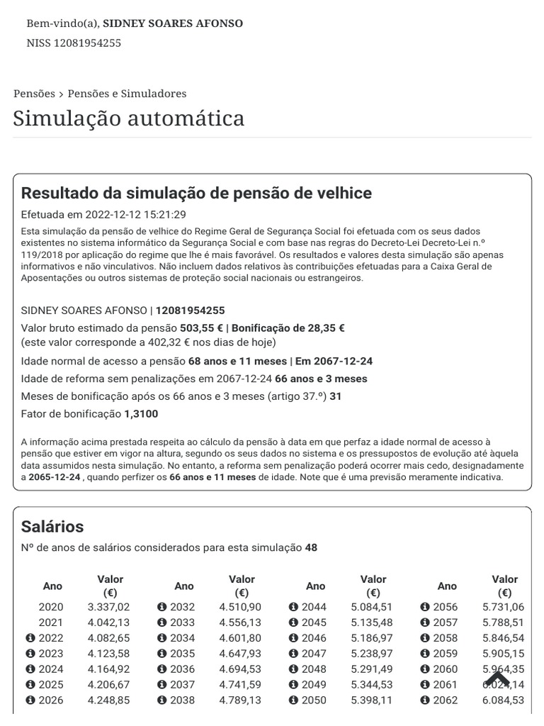 Segurança Social Direta | PDF | Bem-estar social
