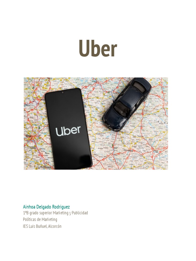 UBER | Descargar gratis PDF | Marketing | Economía compartida
