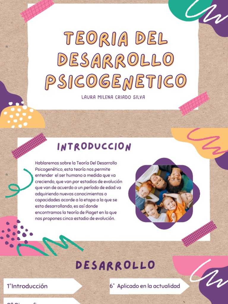 Teoria Del Desarrollo Psicogenetico | PDF | Aprendizaje | Ciencia cognitiva