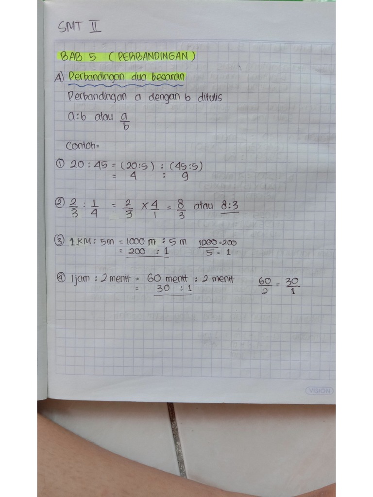Catatan Matematika | PDF