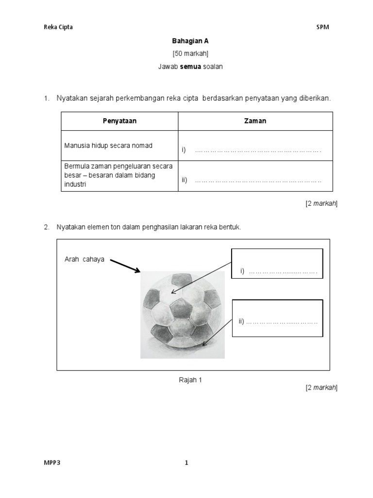 Ganu MPP3 REKA CIPTA SPM 2020 | PDF