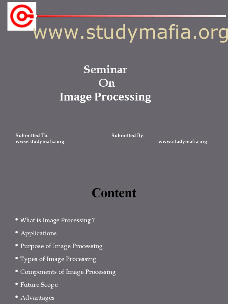 Image Processing | PDF | Image | Optics