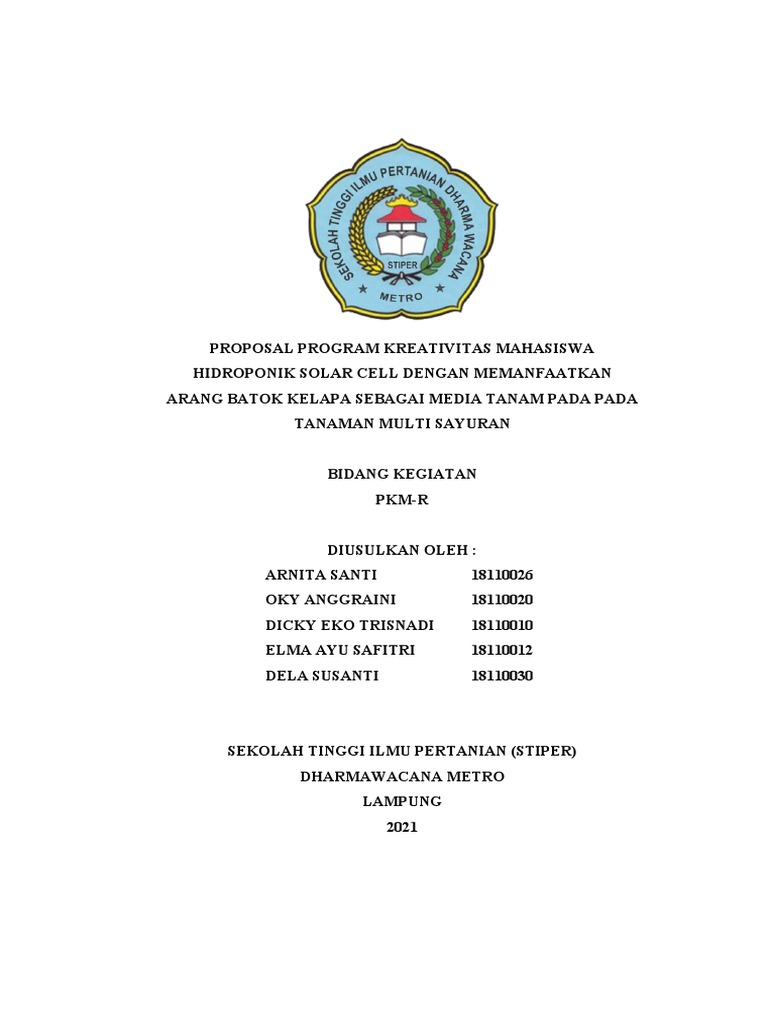 PKM R Hidroponik | PDF | Komputer