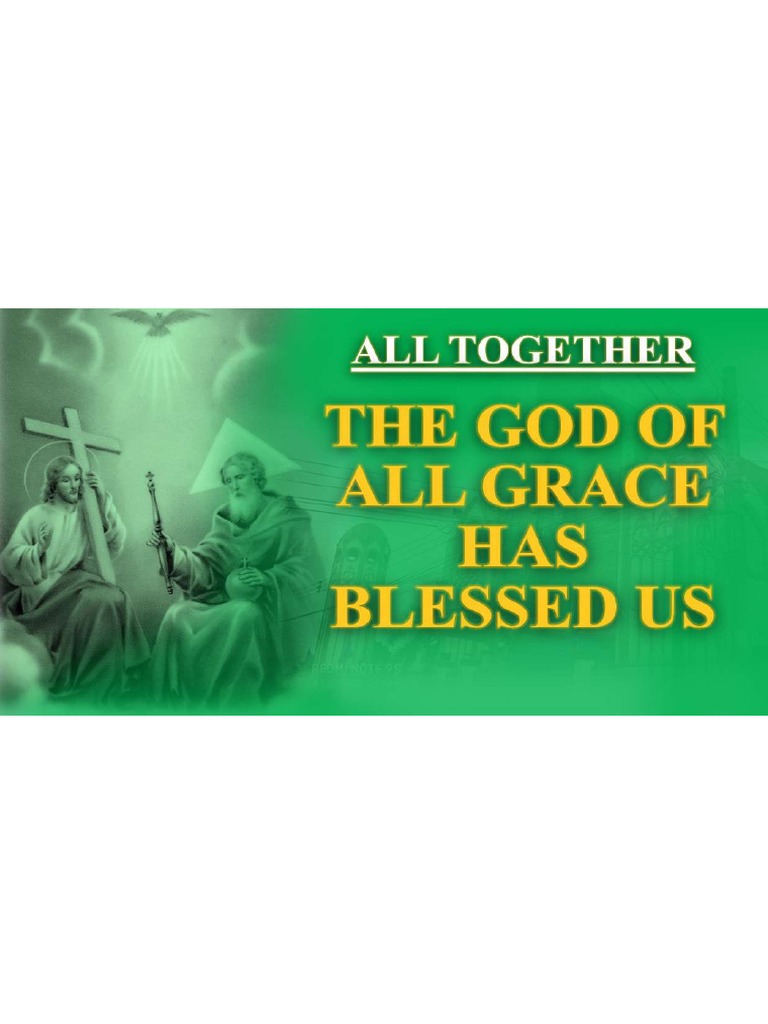 God of All Grace | PDF