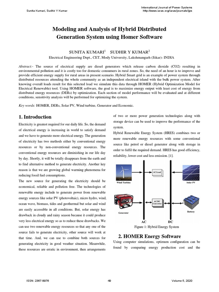 Homer 2 | PDF | Renewable Energy | Photovoltaics