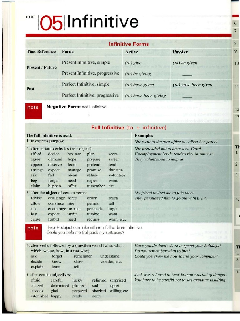 Gerunds and Infinitives | PDF