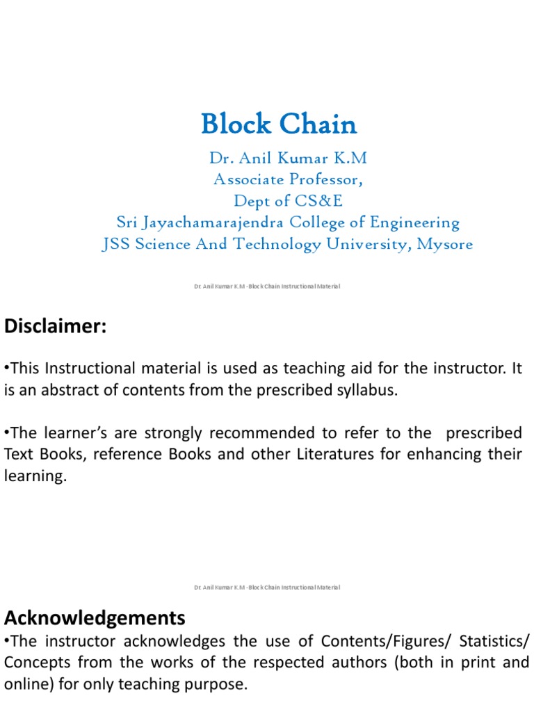 Block Chain Notes | PDF | Bitcoin | Cryptocurrency