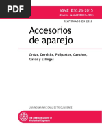 Asme B30.2 2022 Es | PDF | Grúa (máquina) | Cambiar