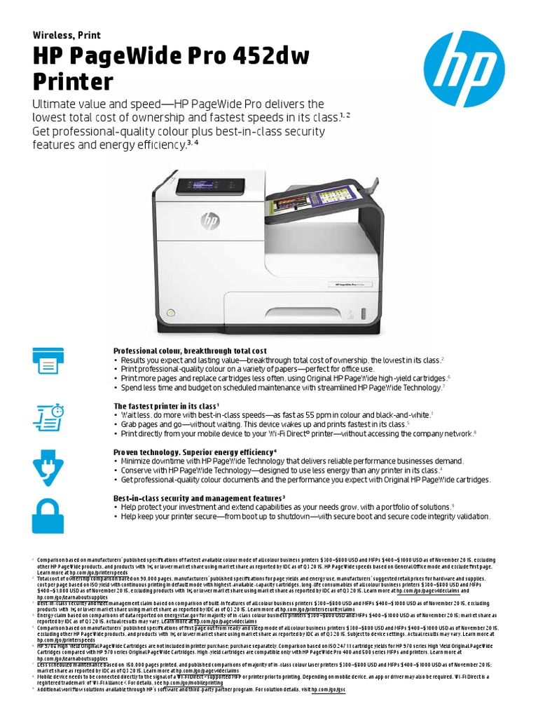 HP 1375341876 4aa6 3980eep | Download Free PDF | Printer (Computing) | Hewlett Packard