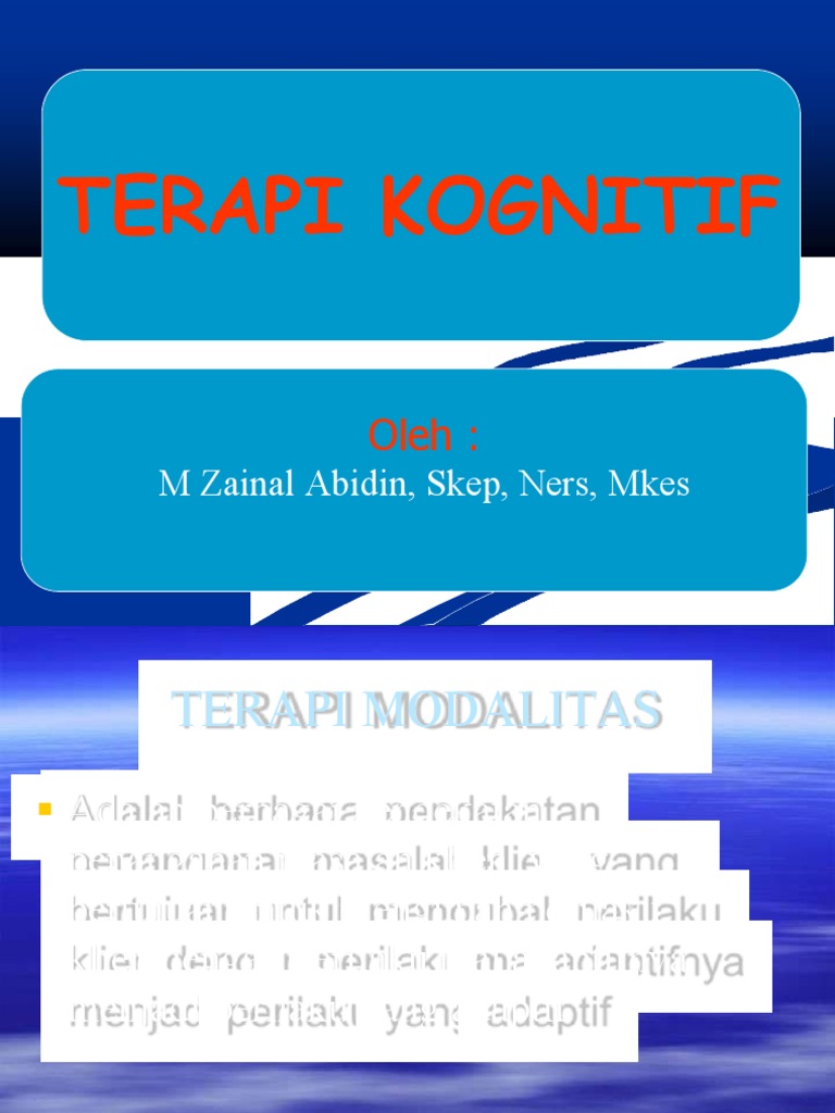 Terapi Kognitif: Mengubah Perilaku Maladaptif | PDF