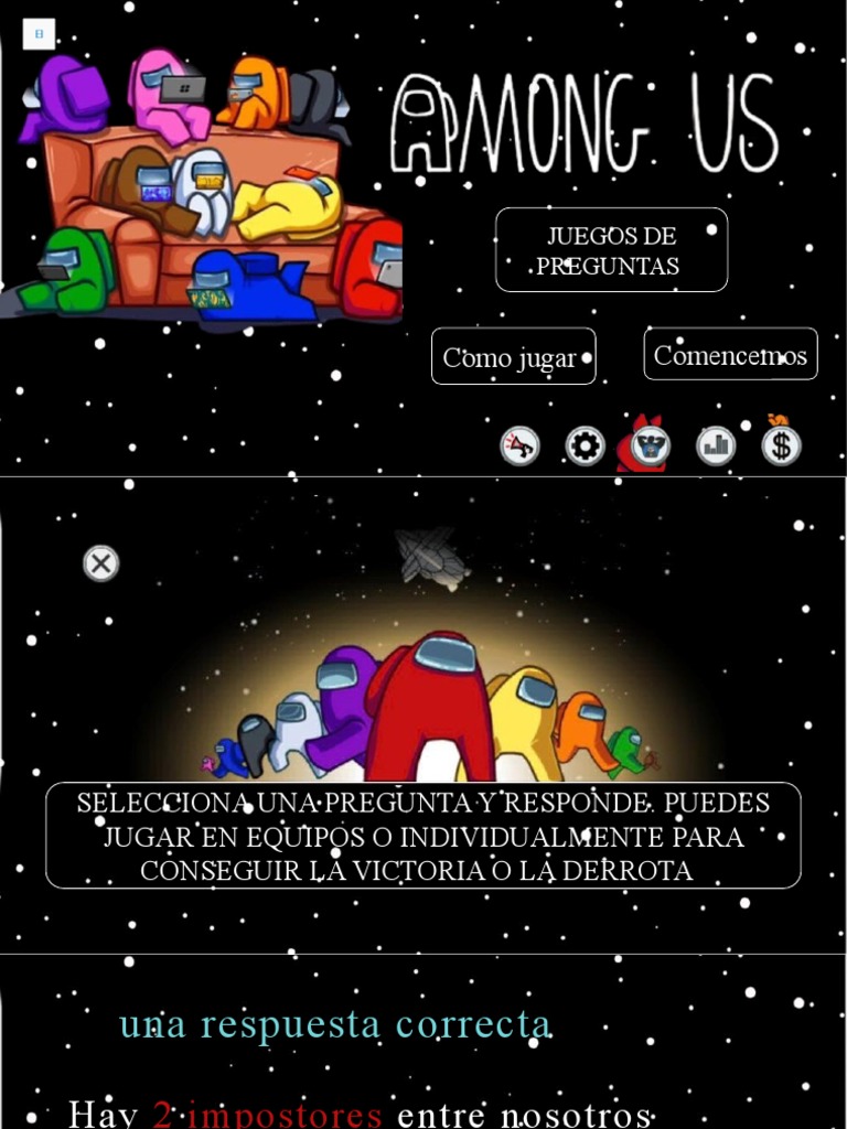 Juego Dinámico de Among Us | PDF