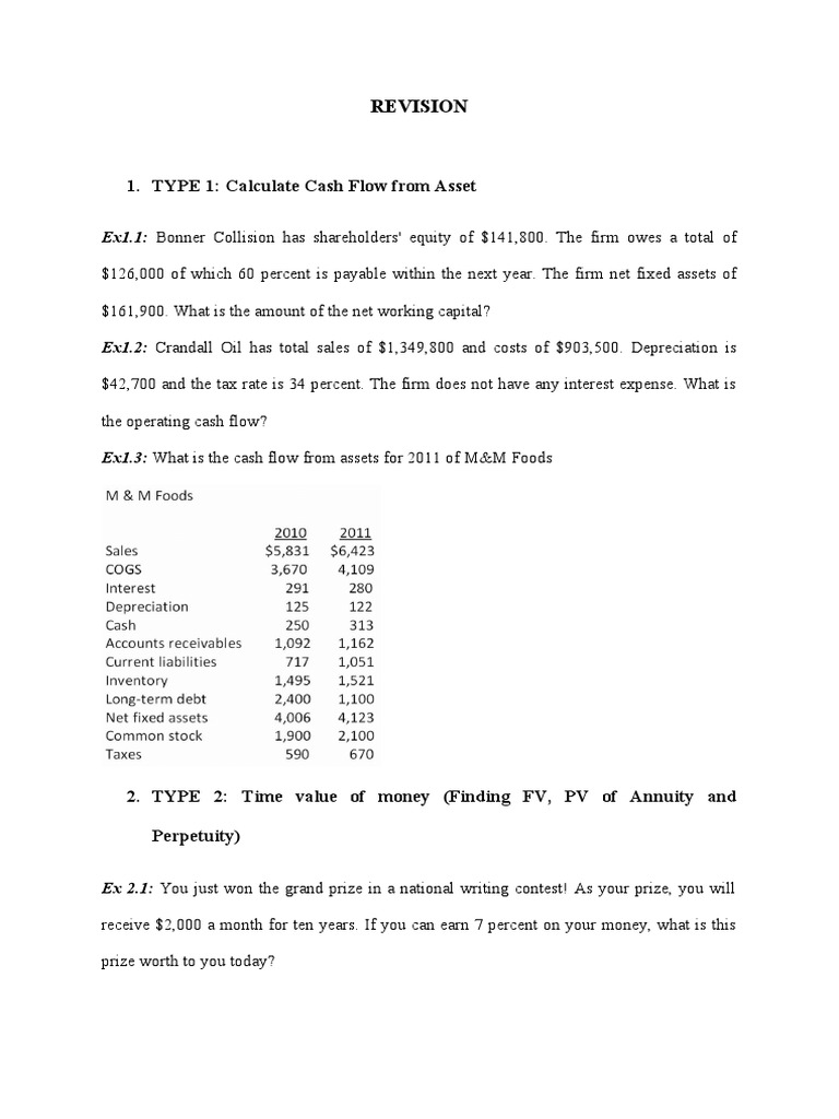 TCCB Revision - Problems | PDF | Bonds (Finance) | Cost Of Capital
