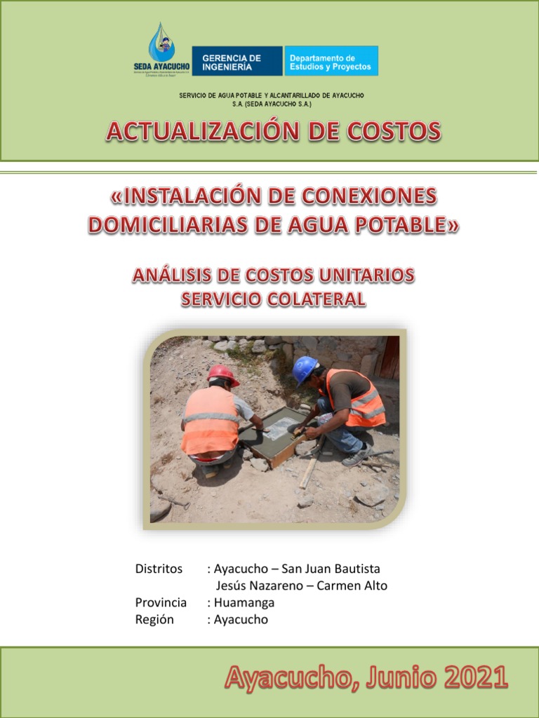 Determinacion Costos Colaterales II | PDF | Demolición | Perú