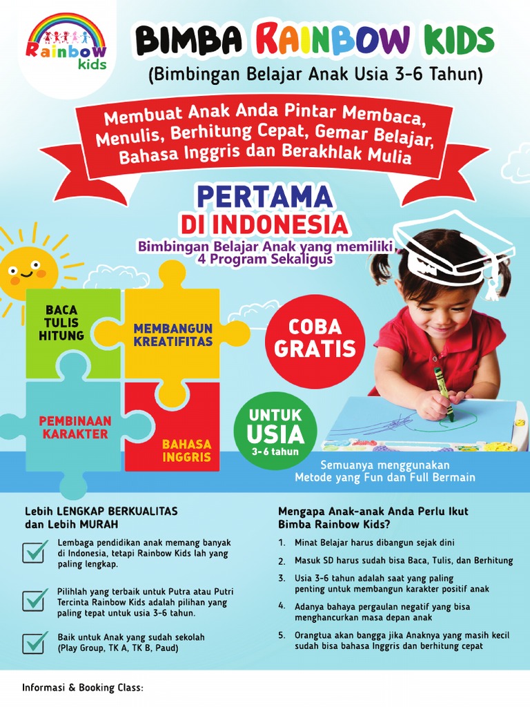 Brosur Rainbow Kids | PDF