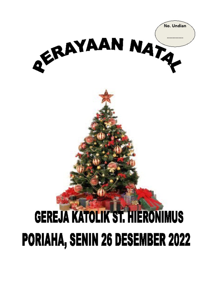 Susunan Acara Natal Gereja 2022 | PDF | Ilmu Sosial