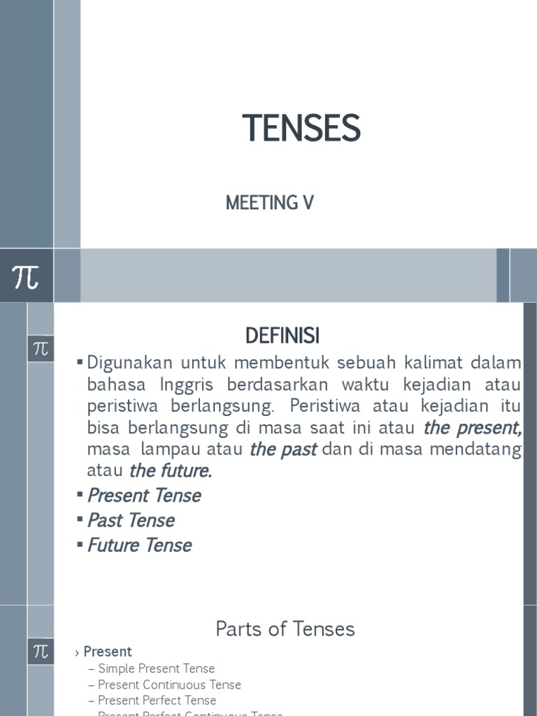 An In-Depth Guide to English Tenses: Explaining Their Usage, Formations, and Functions | PDF ...