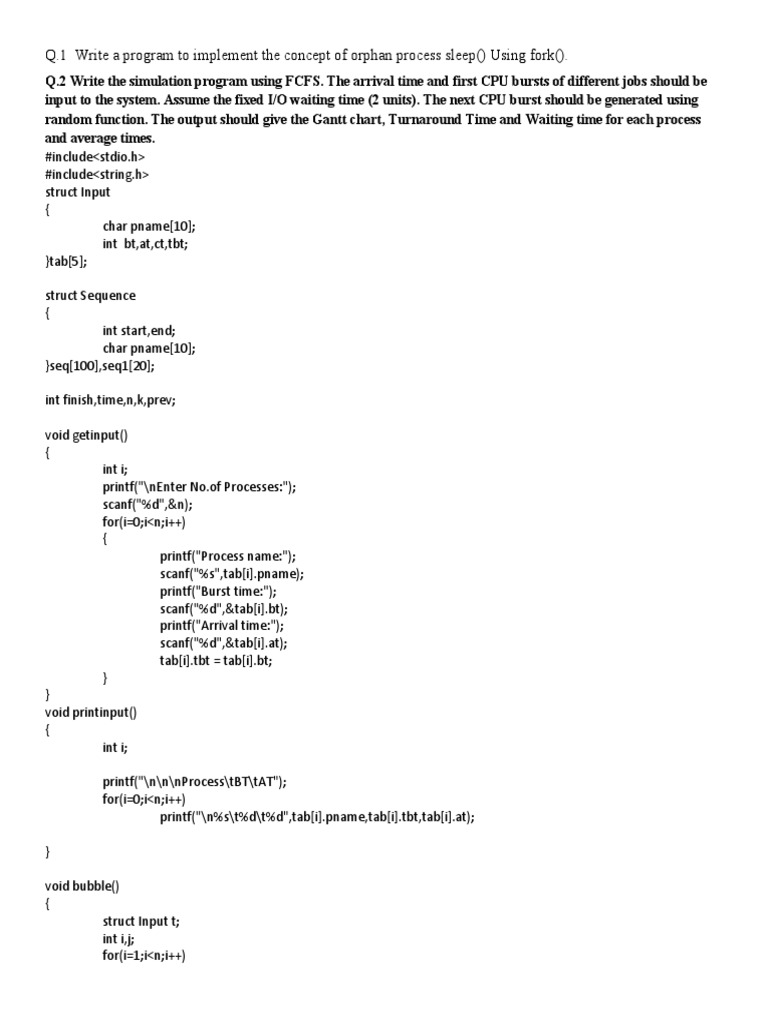 OS Full | PDF | Scheduling (Computing) | Computing