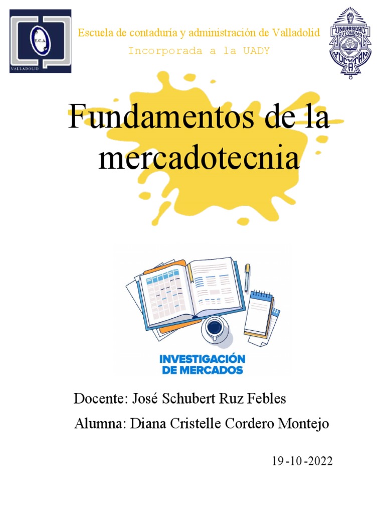 Investigacion De Mercados PDF Investigaci n De Mercado Mercado