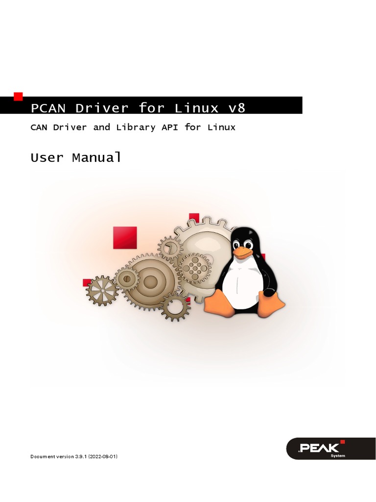 PCAN Driver Linux - UserManual | PDF | Device Driver | Bit Rate