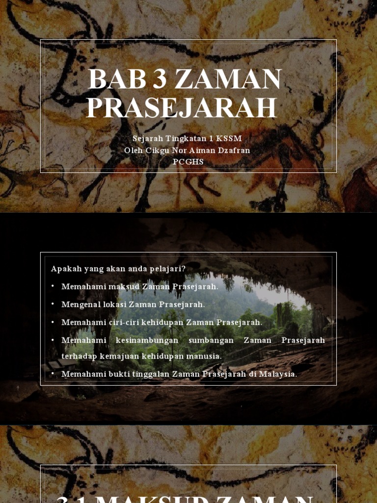 ZAMAN PRASEJARAH | PDF