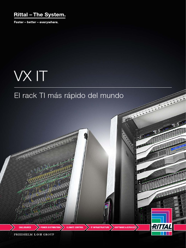 Rittal VX IT - El Rack TI Más Rápido Del Mundo 5 5230 | PDF ...