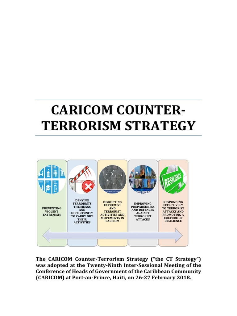 CARICOM COUNTER TERRORISM STRATEGY Final | PDF | Computer Security ...