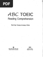TOEIC Training Reading Comprehension 860 | PDF