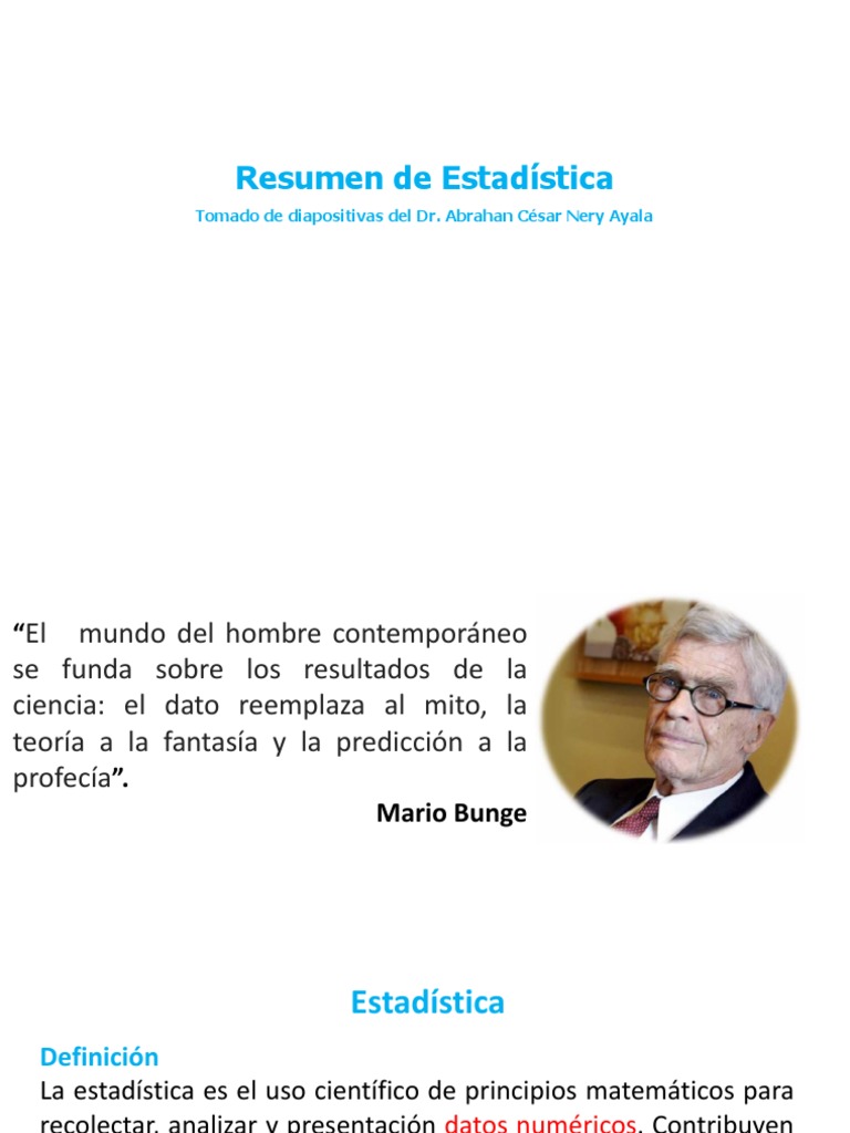 Introducción A La Estadística | PDF | Estadísticas | Nivel de medida