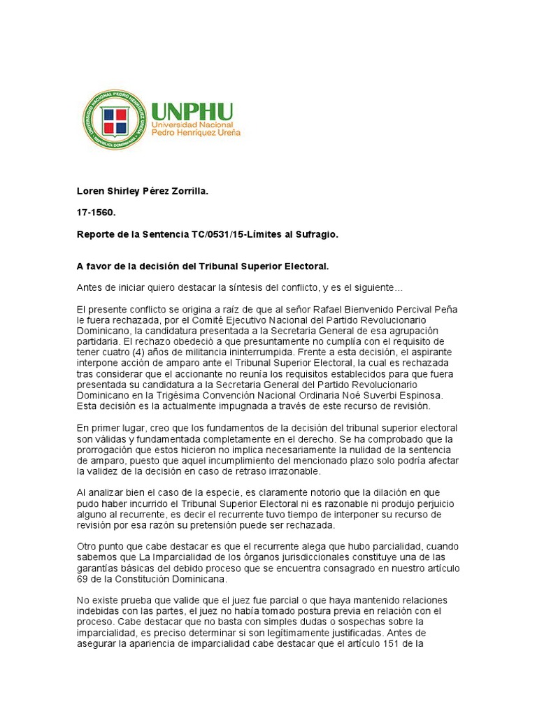 2do Reporte Derecho | PDF | Sentencia (ley) | Juez