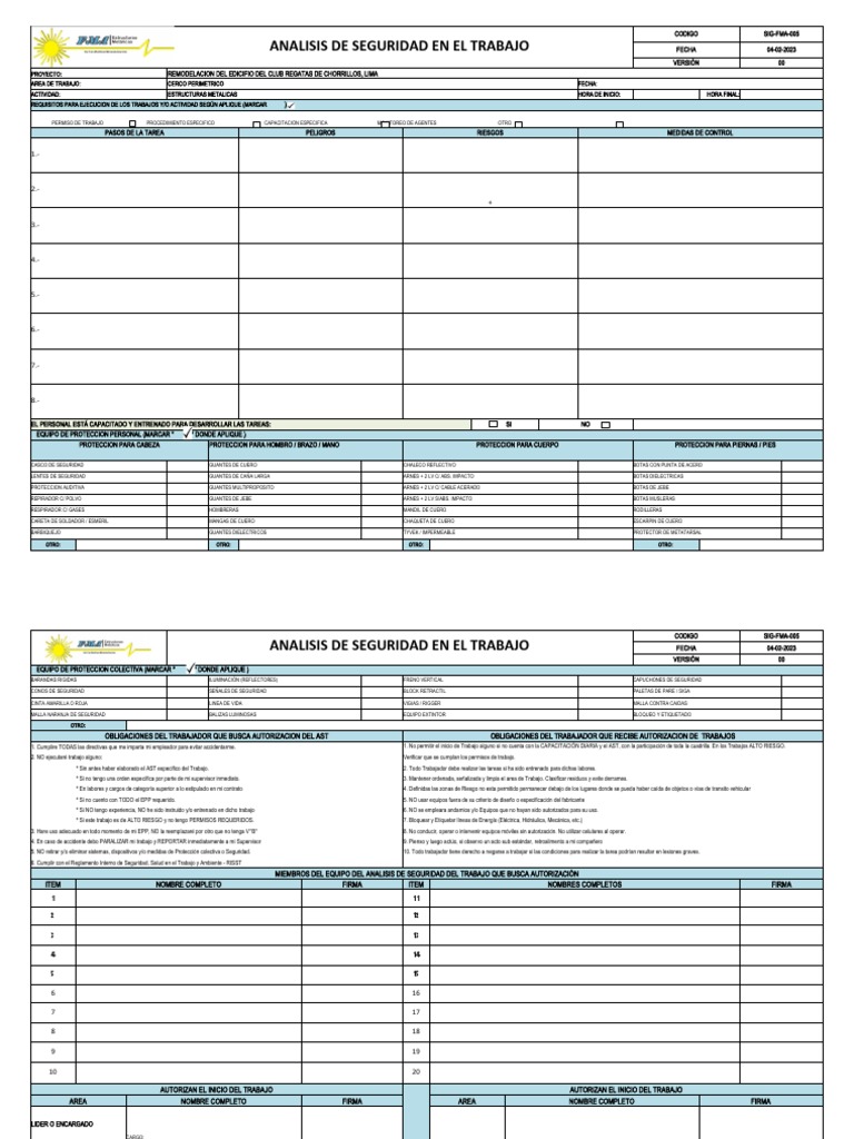 FORMATO ATS FMA | PDF