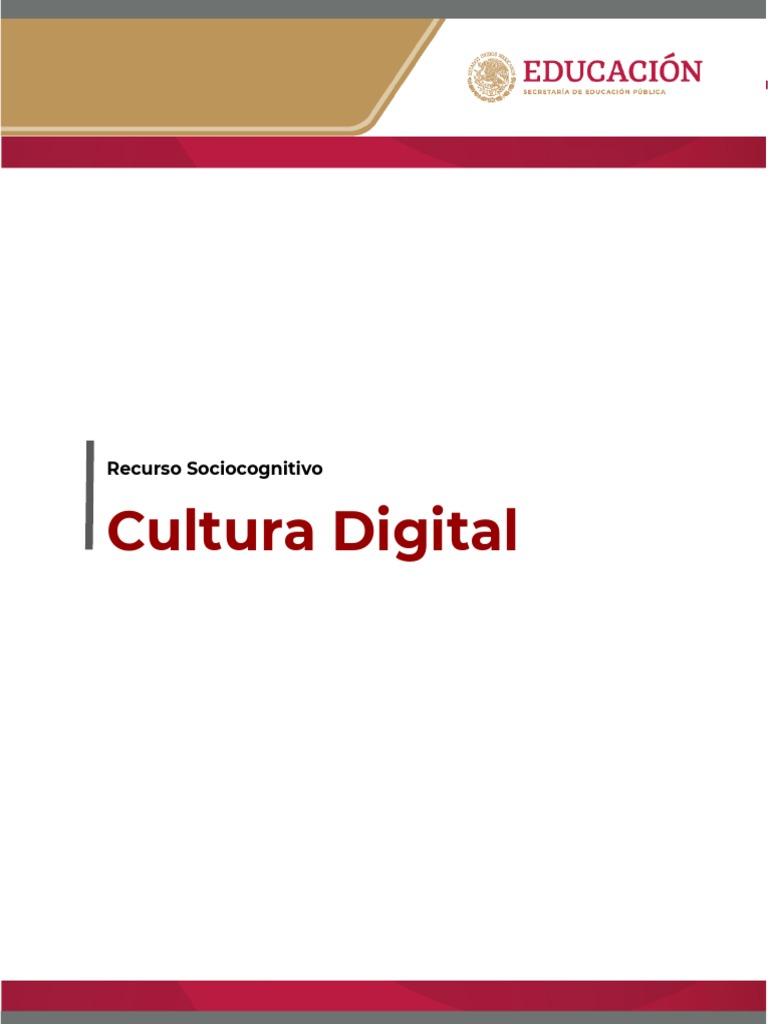 Cultura Digital en Educación Media | PDF