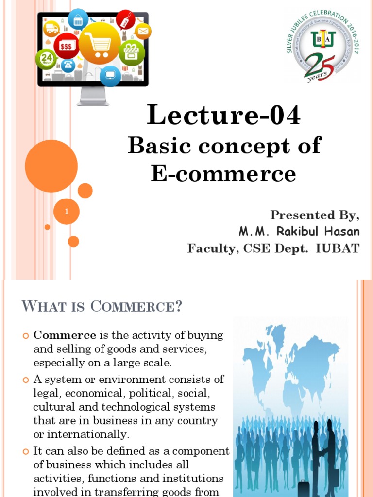 24 - Lecture-04 E-Commerce | PDF | E Commerce | Credit Card