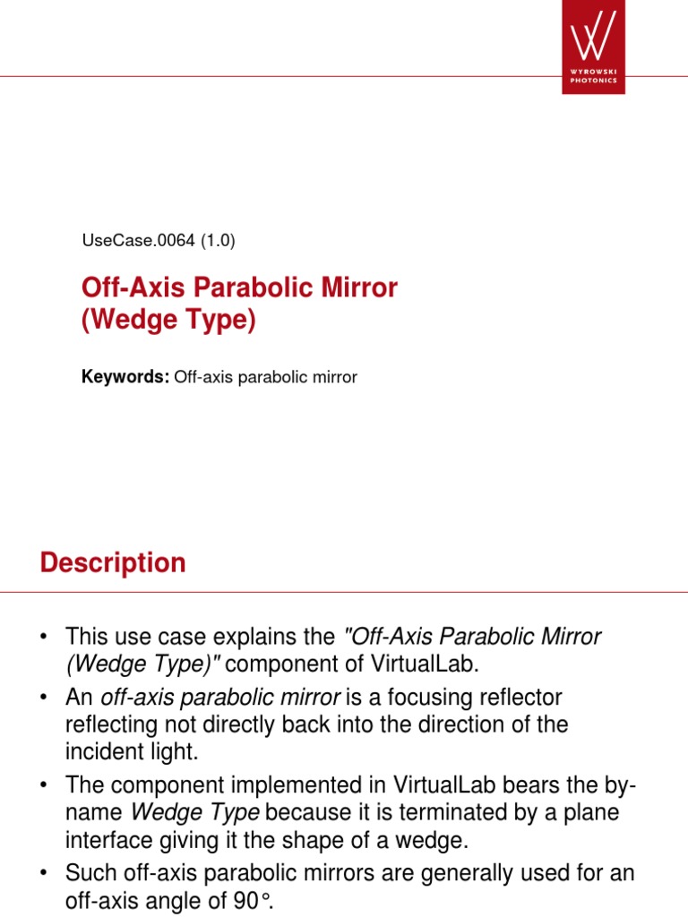 ray tracing | PDF | Mirror | Equipment