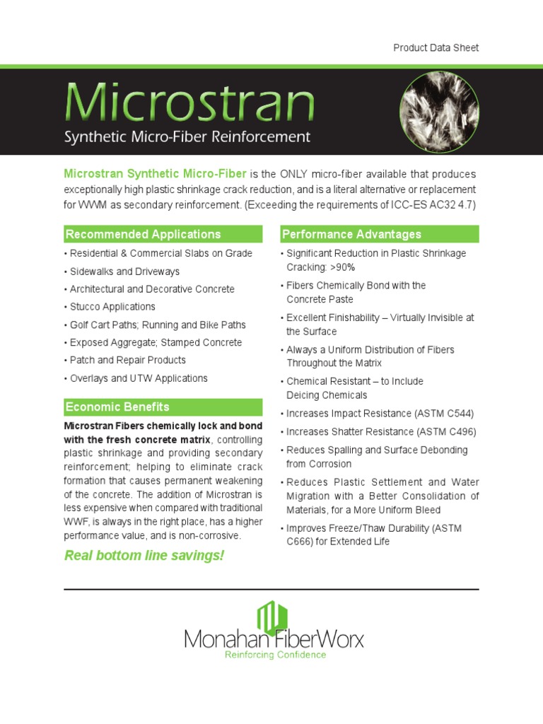 Microstran Pds | PDF | Concrete | Materials