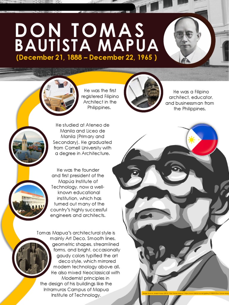 Tomás Mapúa: Pioneer of Filipino Architecture | PDF