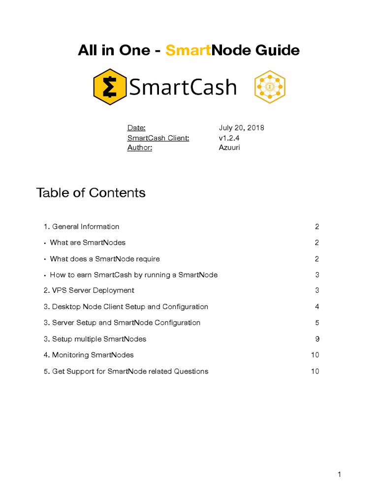 All in One - SmartNode v1.2.4 | PDF | Secure Shell | Server (Computing)