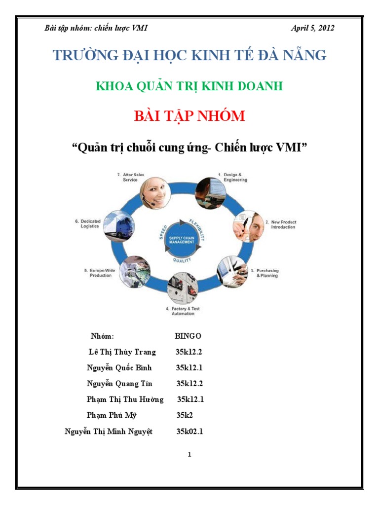 VMI - Nhóm 1 - SCM 02 | PDF
