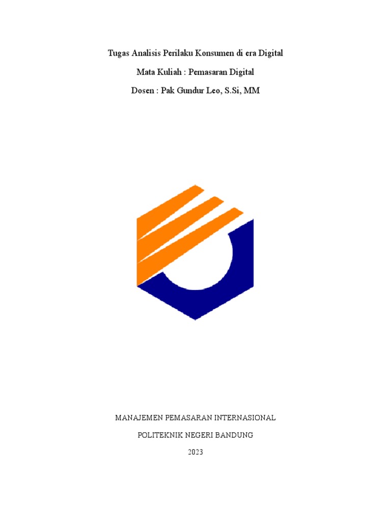 Analisis Konsumen Digital 2023 | PDF