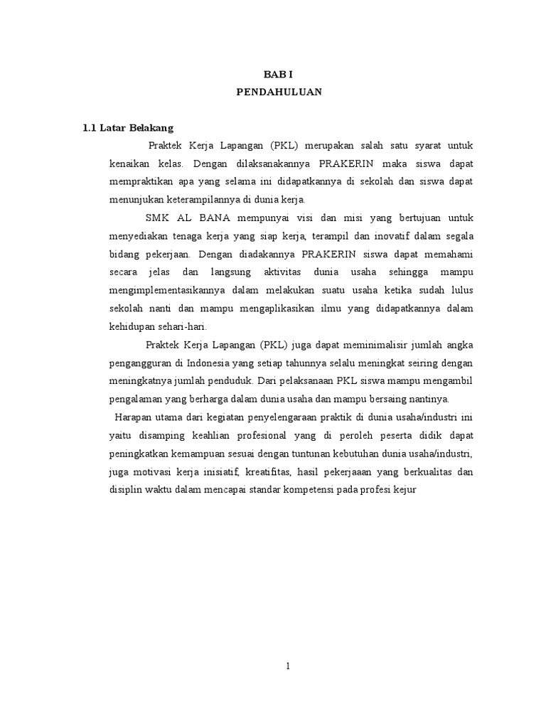 Laporan PDF Bab1-5 | PDF