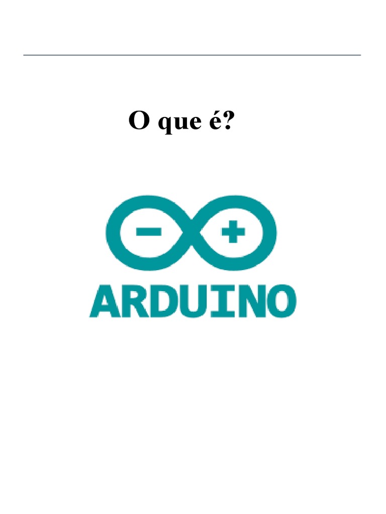 Apostila Robôcactus ARDUINO | PDF | Arduino | Fonte de energia