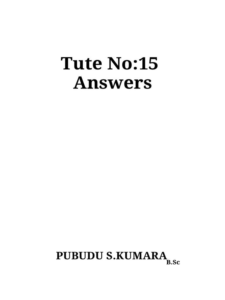 Grade 10 Unit 15 Answers | PDF